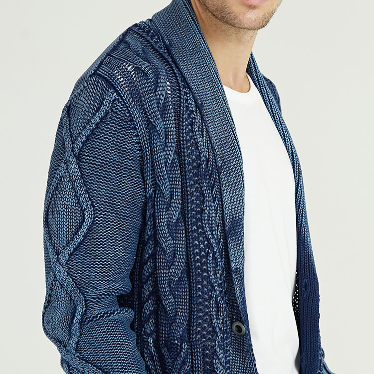 Coat, Cardigan Coat, men sweater coat, custom men coat - Springair